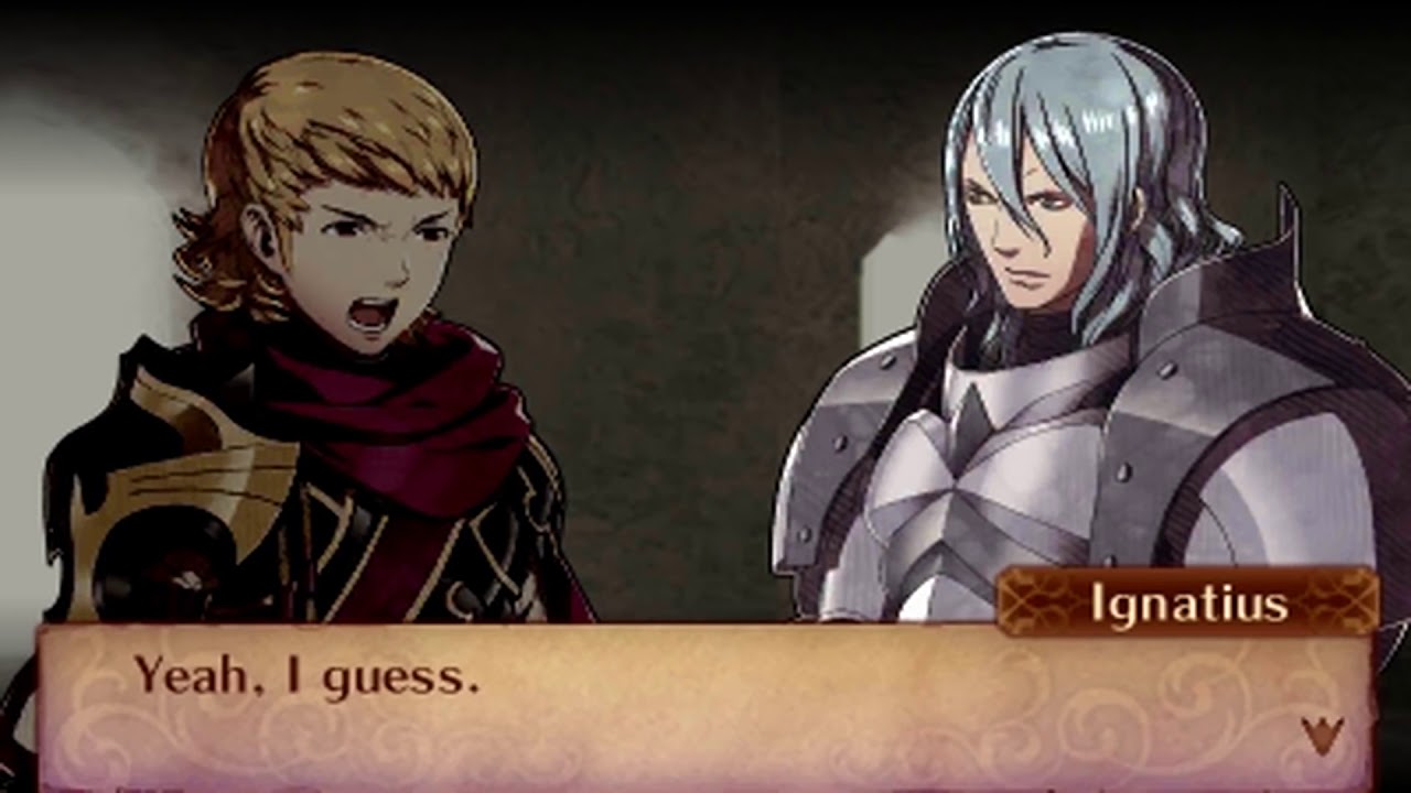 (Fire Emblem: Fates) Siegbert & Ignatius C-A Support (Fandub) - YouTube