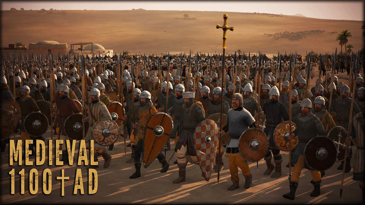 ARCHER SUPERIORITY - Medieval 1100AD - Kingdom of Jerusalem Part 13 ...