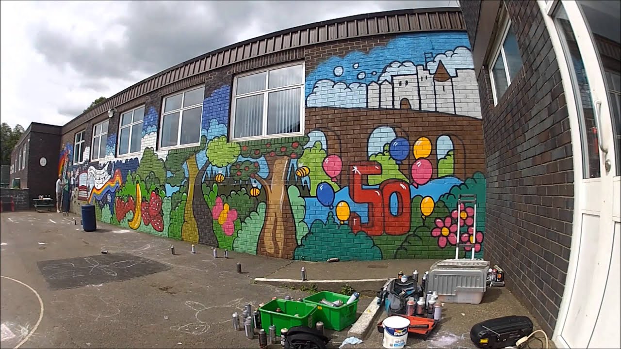 bankier primary mural - YouTube