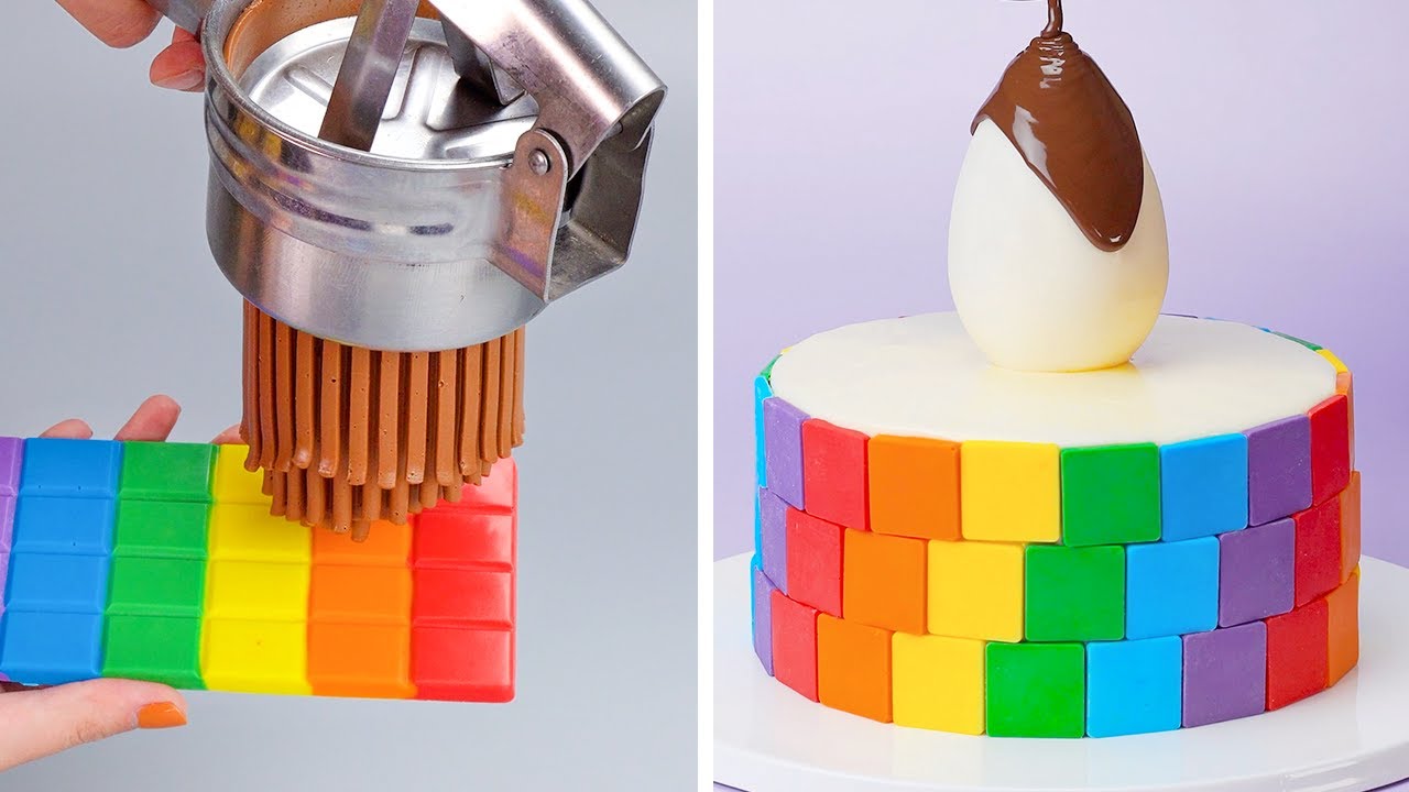 Oddly Satisfying Cake Video | 100+ Amazing Cake, Dessert, Ice Cream You ...