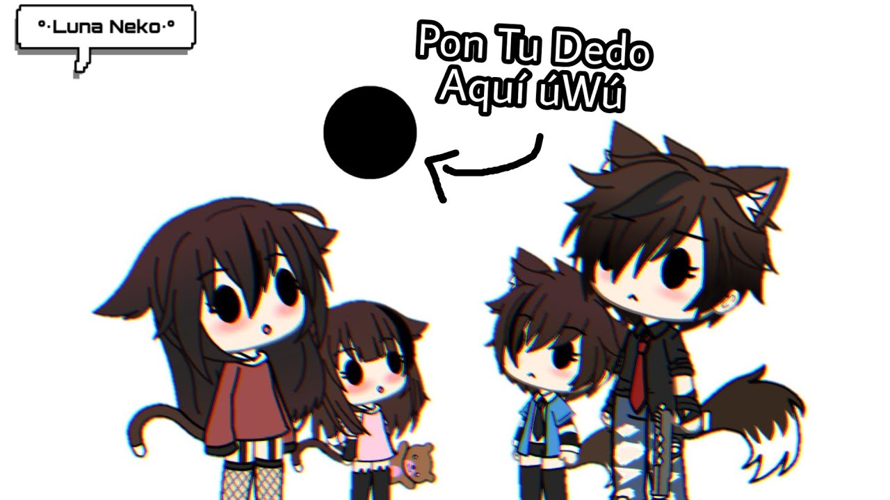Pon Tú Dedo Aquí úWú•° ///Gachalife/// {Luna Neko} - YouTube