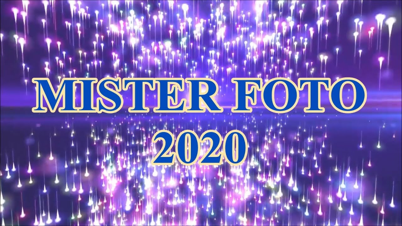 MISTER FOTO 2020 - YouTube