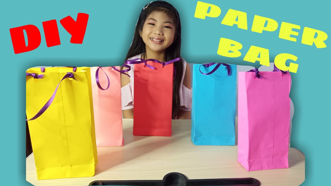 How to Make a PAPER BAG | VERY EASY TUTORIAL - YouTube
