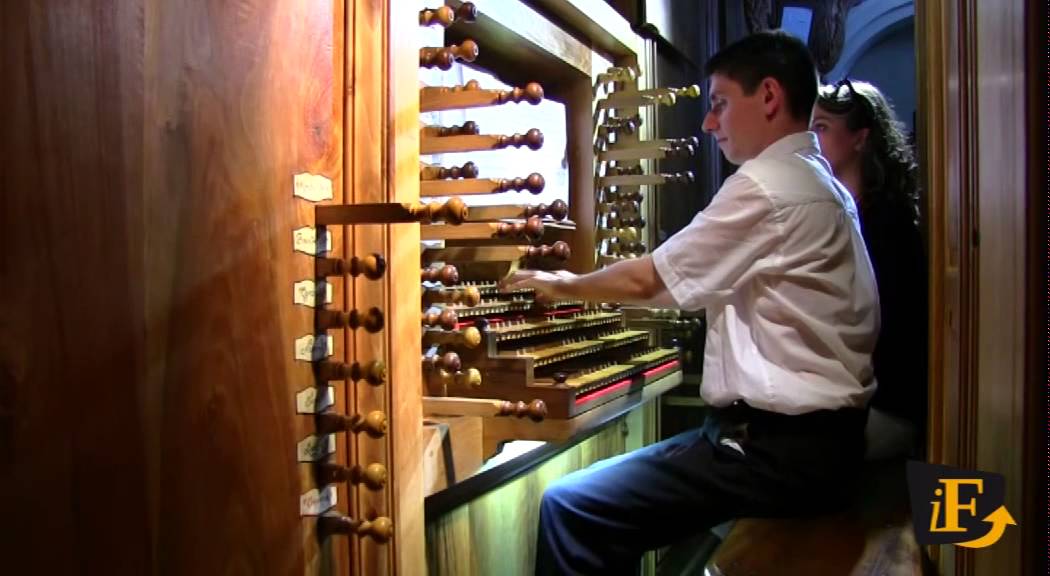 Reate Festival 2014. Frédéric Deschamps all'Organo Dom Bedos - YouTube