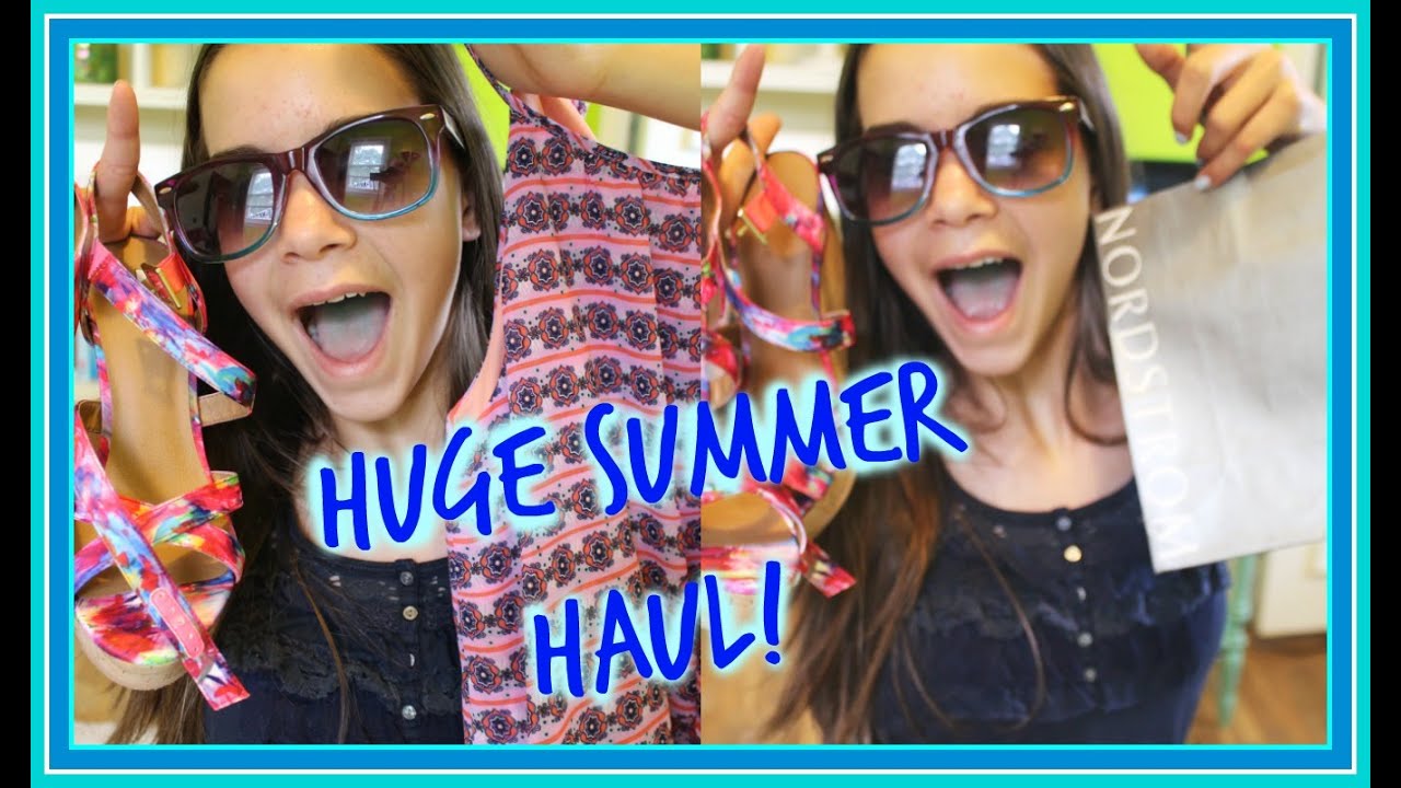 SUMMER HAUL 2016 | Clothing, Shoes, Accsessories - YouTube