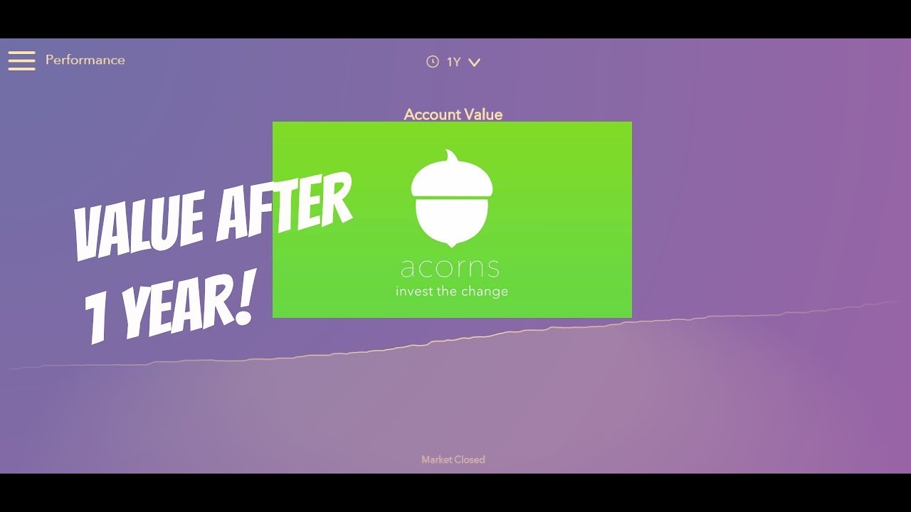 My Acorns Aggressive Account Value after 1 YEAR! - YouTube