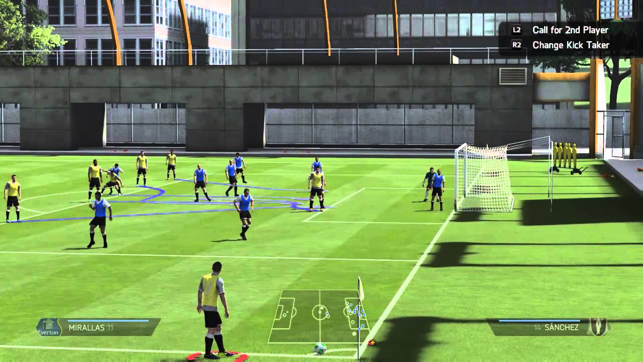 FIFA 14 How to Make a Custom Set Piece - YouTube