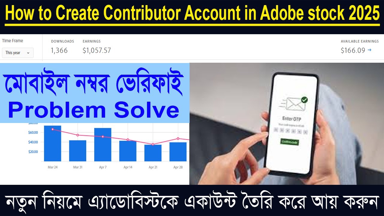 How to Create Contributor Account in Adobe stock 2025 Full Guide line. - YouTube