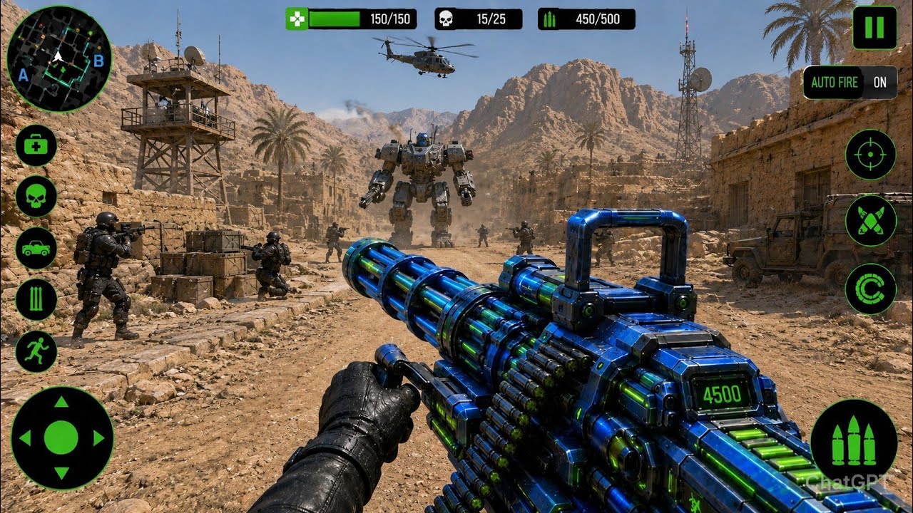 Anti Terrorist Strike Ops - FPS Shooting Game - Gun Game Offline ...