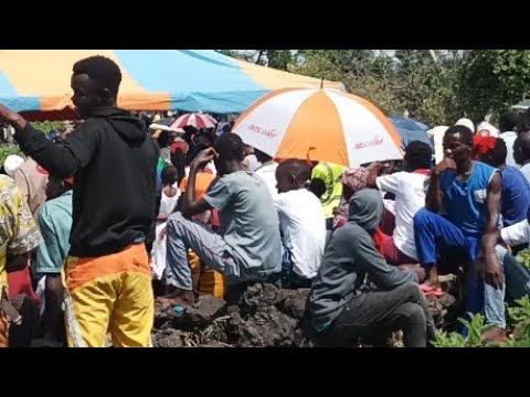 SEE HOW PEOPLE TURN UP FOR KYAUME BAND MEMBER MBOI MASAA BURIAL AT ...