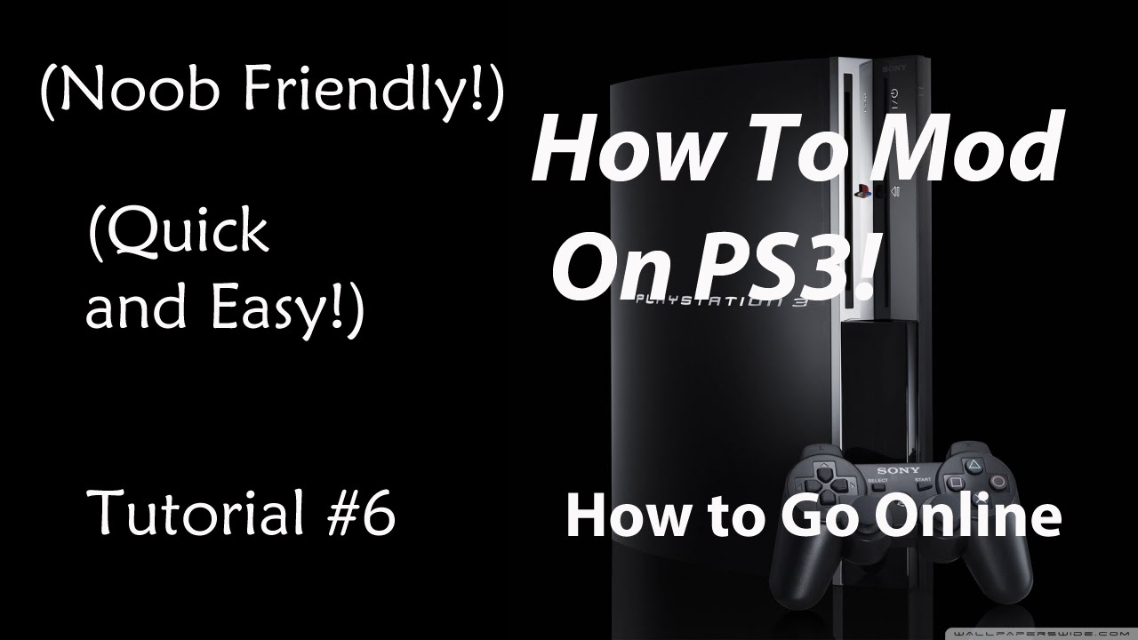 How to Mod on PS3 Tutorial! #6 Get Online on DEX - YouTube