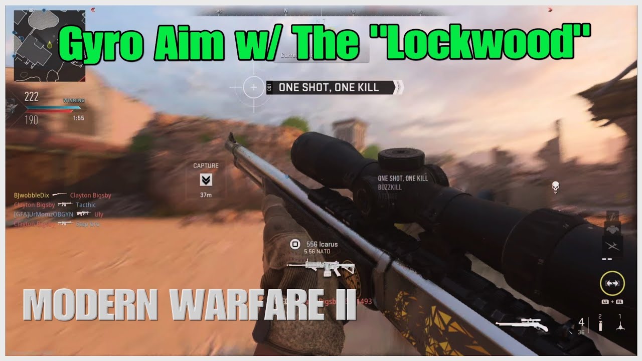 "Flicking" w/ the Lockwood Lever-Action Rifle w/ Gyro Aim [PS5] - NO ...