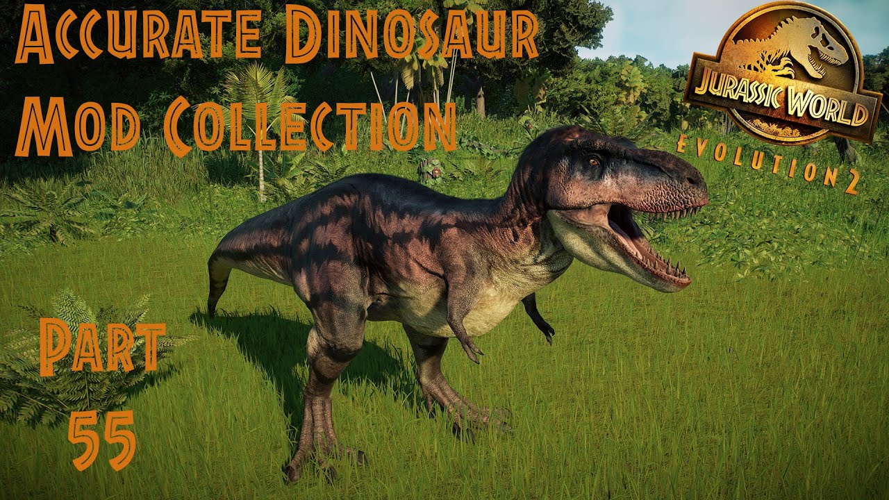 JWE2 Accurate Dinosaur Mod Collection Part 55 - YouTube