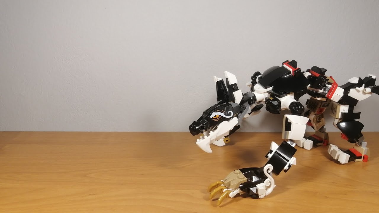 Lego 71809 alternate build Werewolf - YouTube