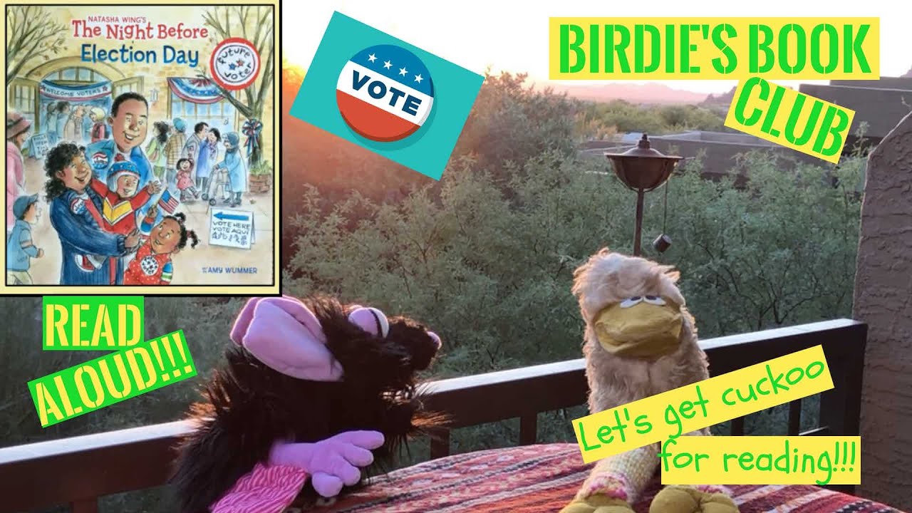 "The Night Before Election Day" - Children's Book READ ALOUD - Puppets ...
