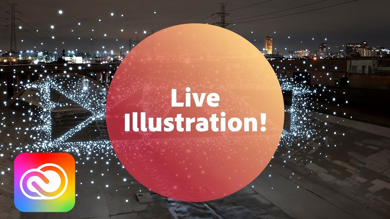 Live Illustration! | Adobe MAX 2018 | Creative Cloud - YouTube