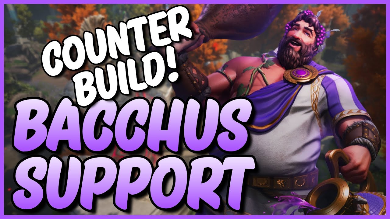 Counter Build if you want to win! Bacchus Support - Smite 2 MOBA ...