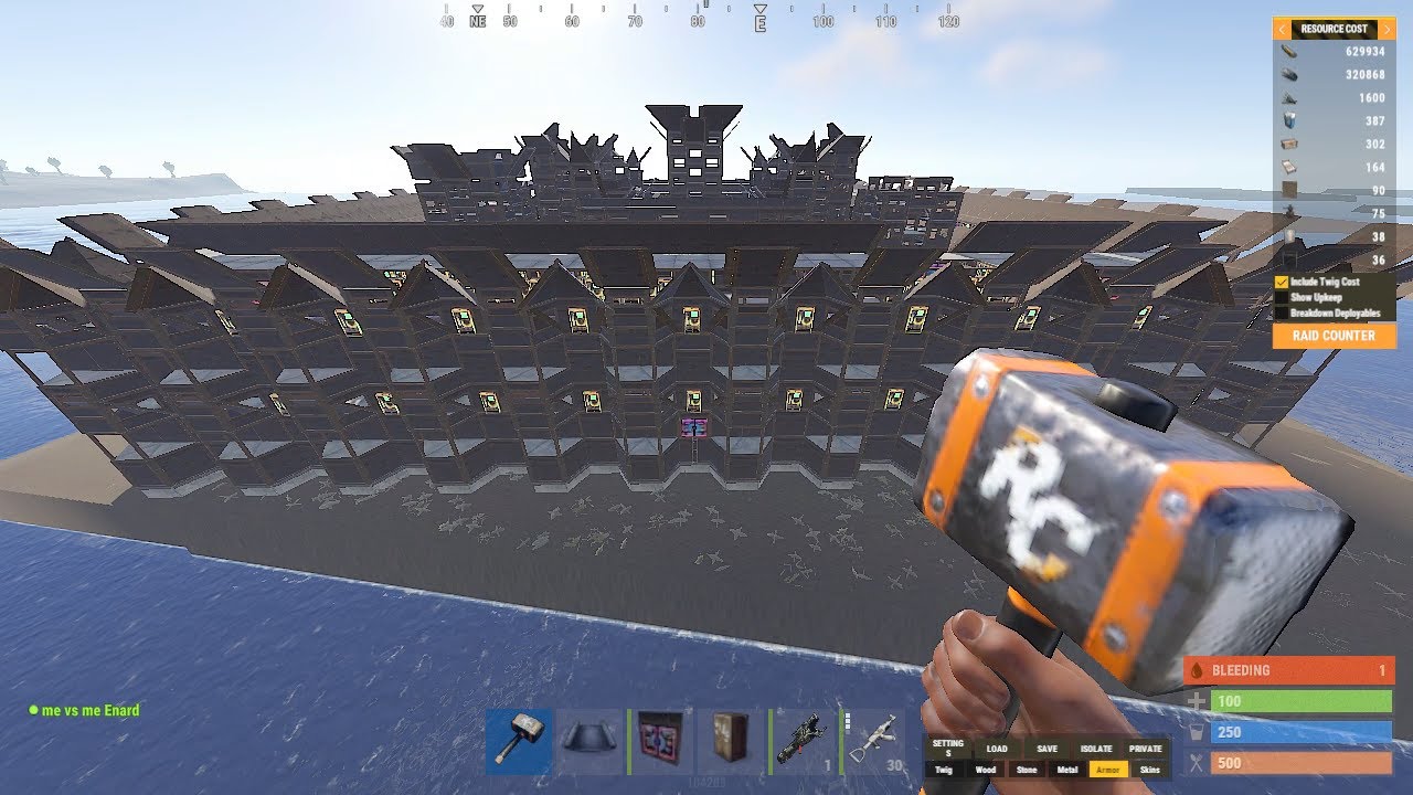 The KingGrid 9x9 Rust Base Showcase - YouTube