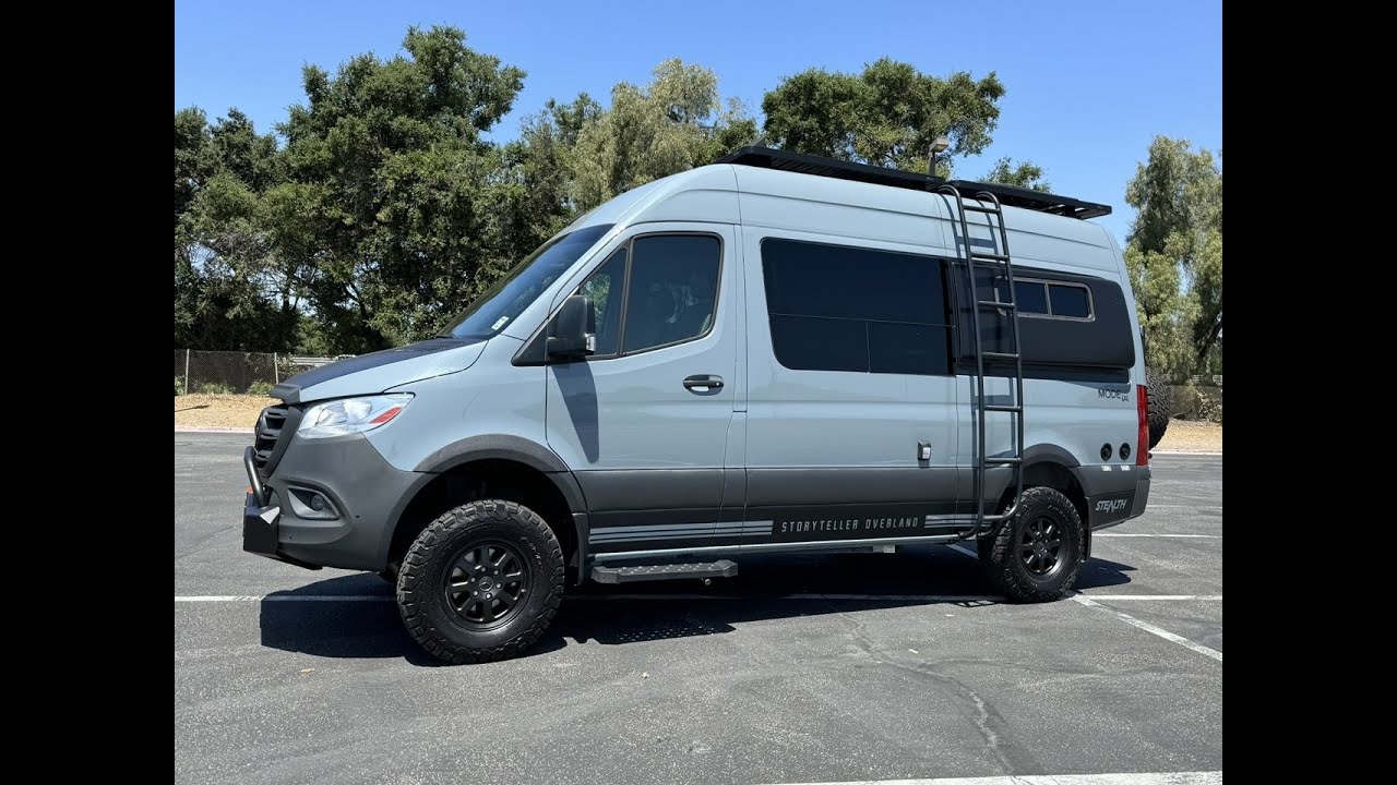 2021 Storyteller Overland Stealth Mode 4X4 Lithium System Mercedes ...