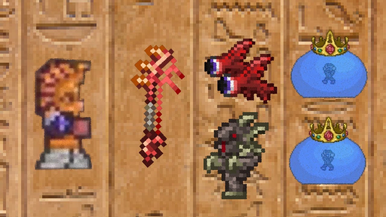Beating Slime King and Blood Moon Fishing | Terraria - YouTube