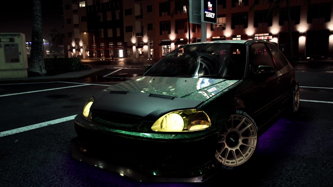Honda Civic | NEED FOR SPEED HEAT | CINEMATIC | - YouTube