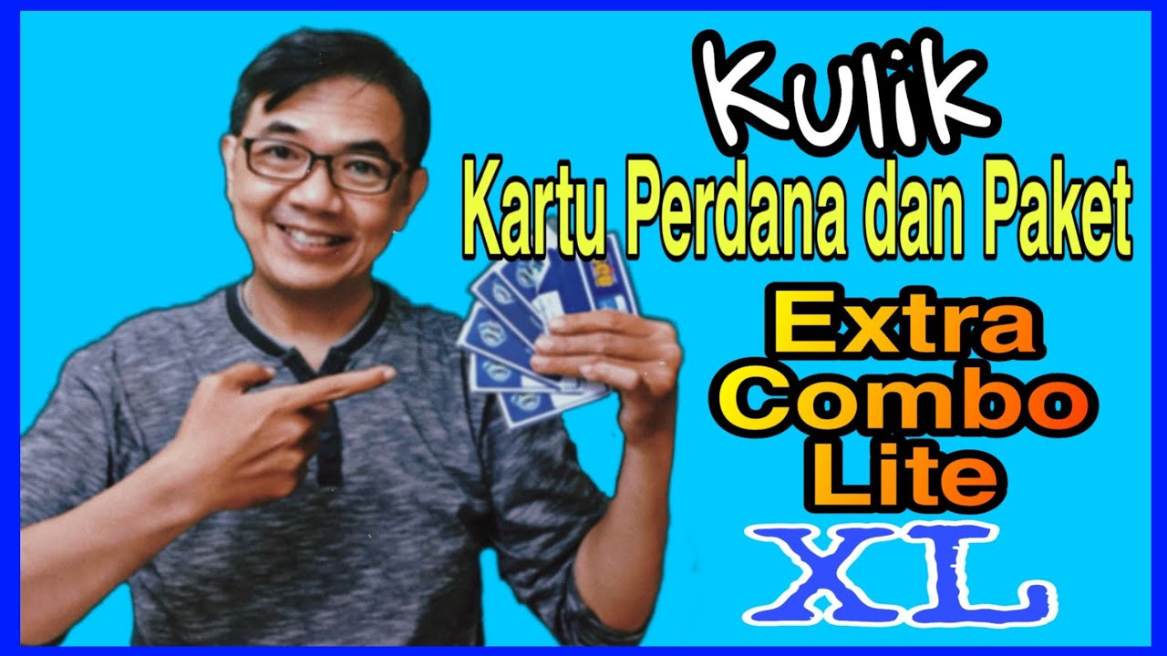 Extra Combo Lite XL Perdana dan Paketnya #xlaxiata #paketdata - YouTube