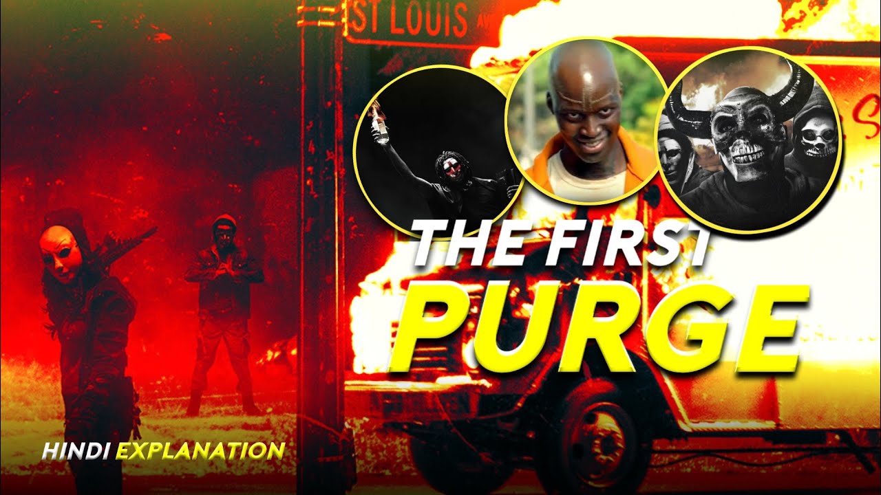 HORROR SURVIVAL MOVIE THE PURGE 4 2018 EXPLAINED IN HINDI - YouTube