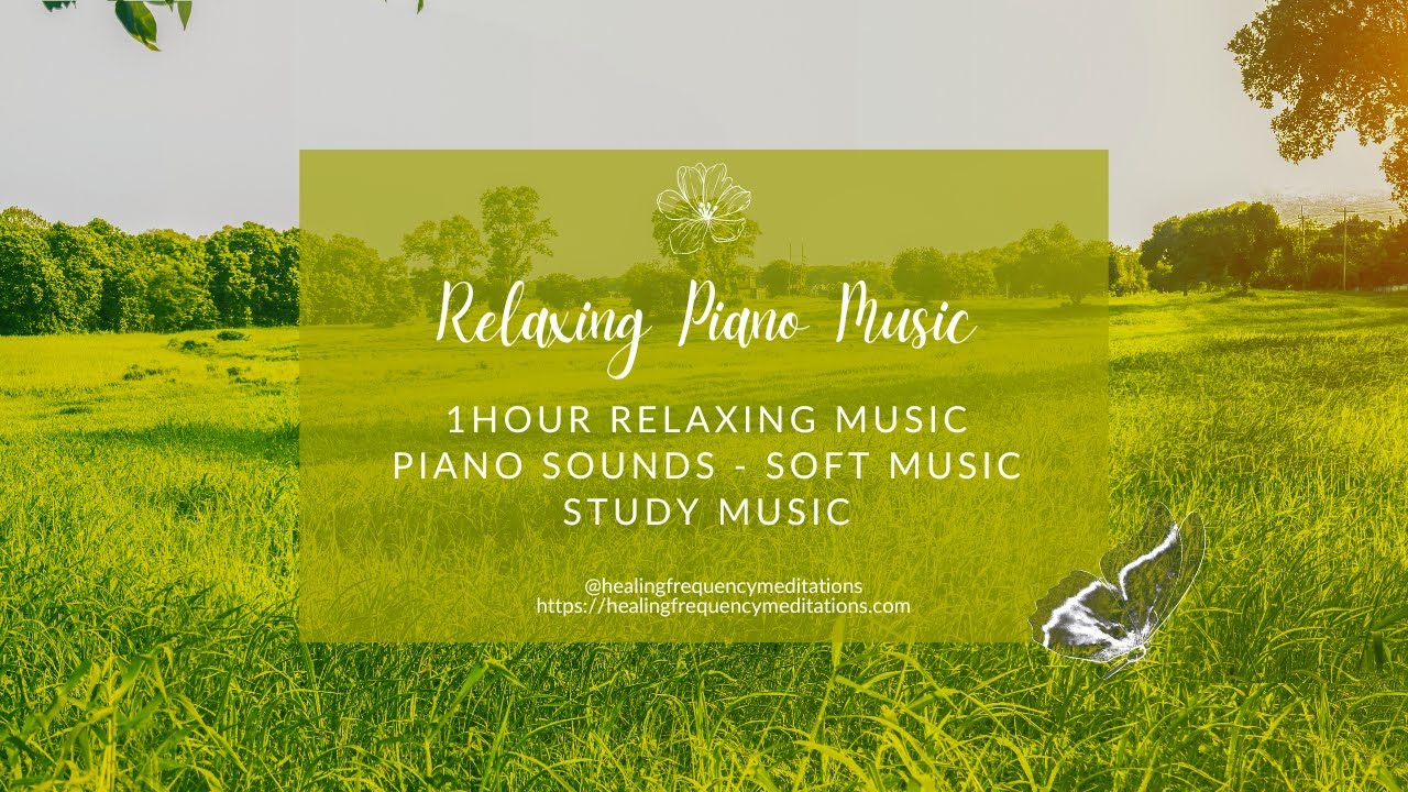 1 Hour Of Beautiful Relaxing Music | Study Music | Piano Sounds - YouTube