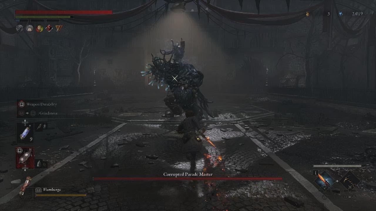 Lies of P Corrupted Parade Master Boss Battle Quick Kill UNDER 90 ...