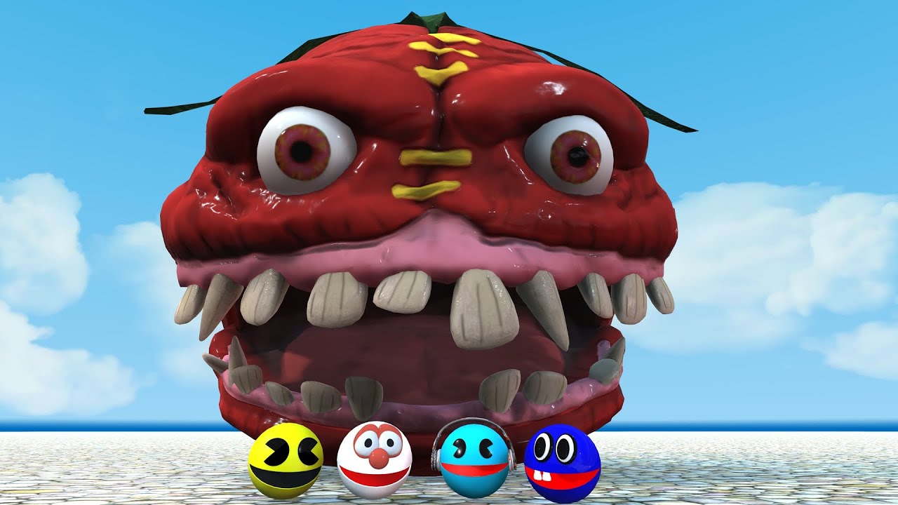 Robot Pacman vs Cartoon Cat vs Ms-Pacman vs Scary Pacman is a Rehearsal ...