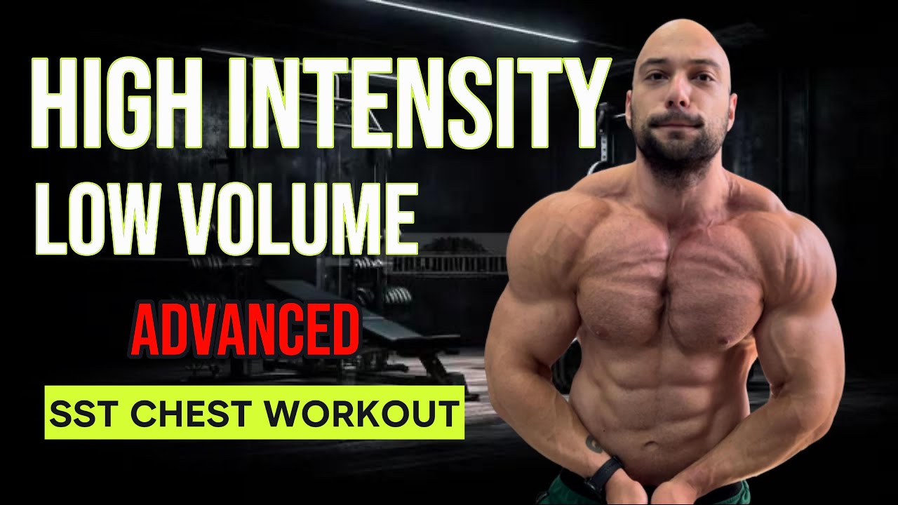 Masă Musculară Ziua 32: HIGH INTENSITY! LOW VOLUME! Piept în sistem SST ...