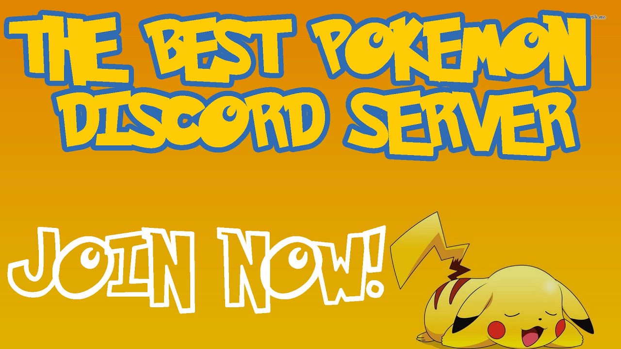 JOIN THE *BEST POKÉMON DISCORD SERVER* (POKÉMON EMPIRE) - YouTube