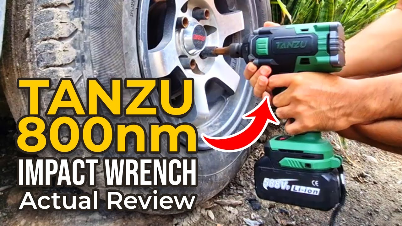 Tanzu Impact Wrench 800NM Review #joeityourselfvlog - YouTube