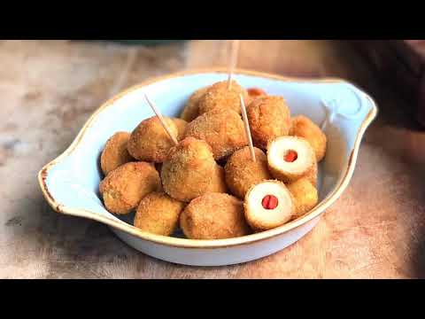 ZEYTİN KIZARTMASI | KAHVALTILIK | KOLAY MEZE