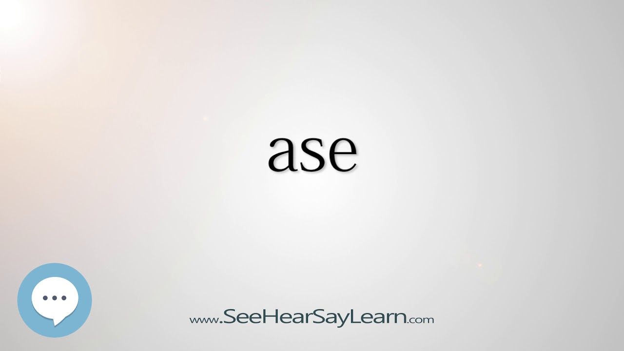 ase (Every English Word Pronounced) 📕🔊🗣️😎 - YouTube