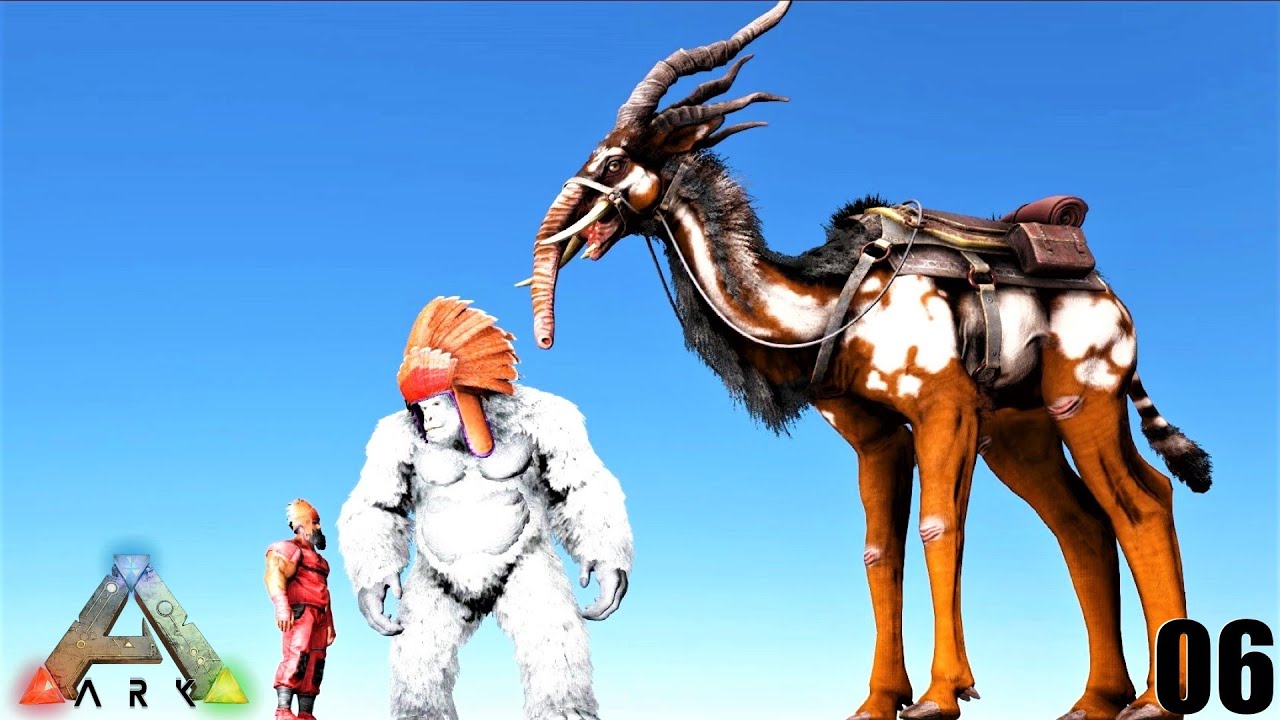 ARK: Survival Evolved - CREATURES OF MYTH YETI & OLFEND !!! ARK MODDED ...