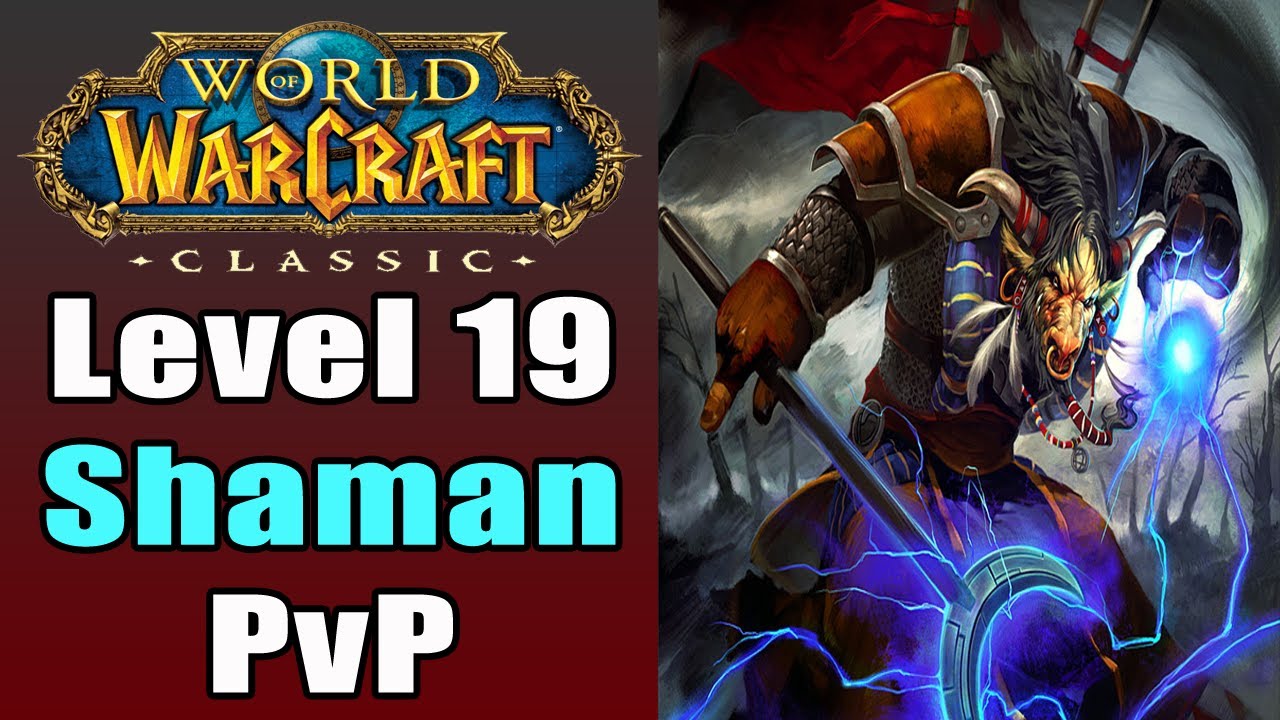 The Chase! - Classic WoW Level 19 Twink Shaman PvP (Firesong) - YouTube
