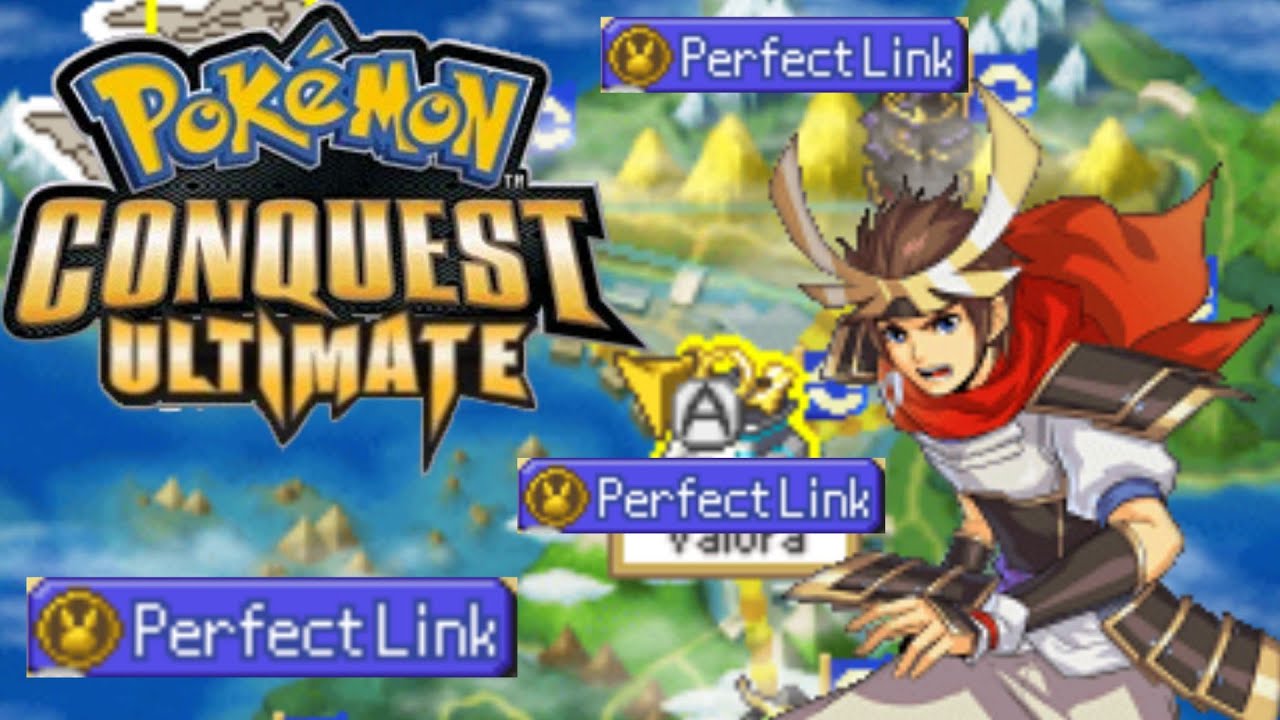 EVEN MORE PERFECT linking grind | Pokemon Conquest Ultimate - YouTube