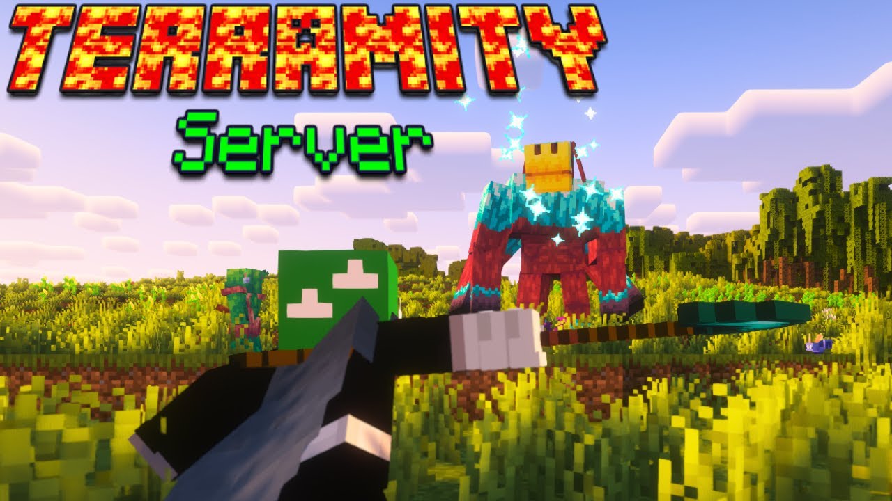 MINECRAFT TERRAMITY: JOIN OUR SERVER ADVENTURE! | MULTIPLAYER MODPACK ...