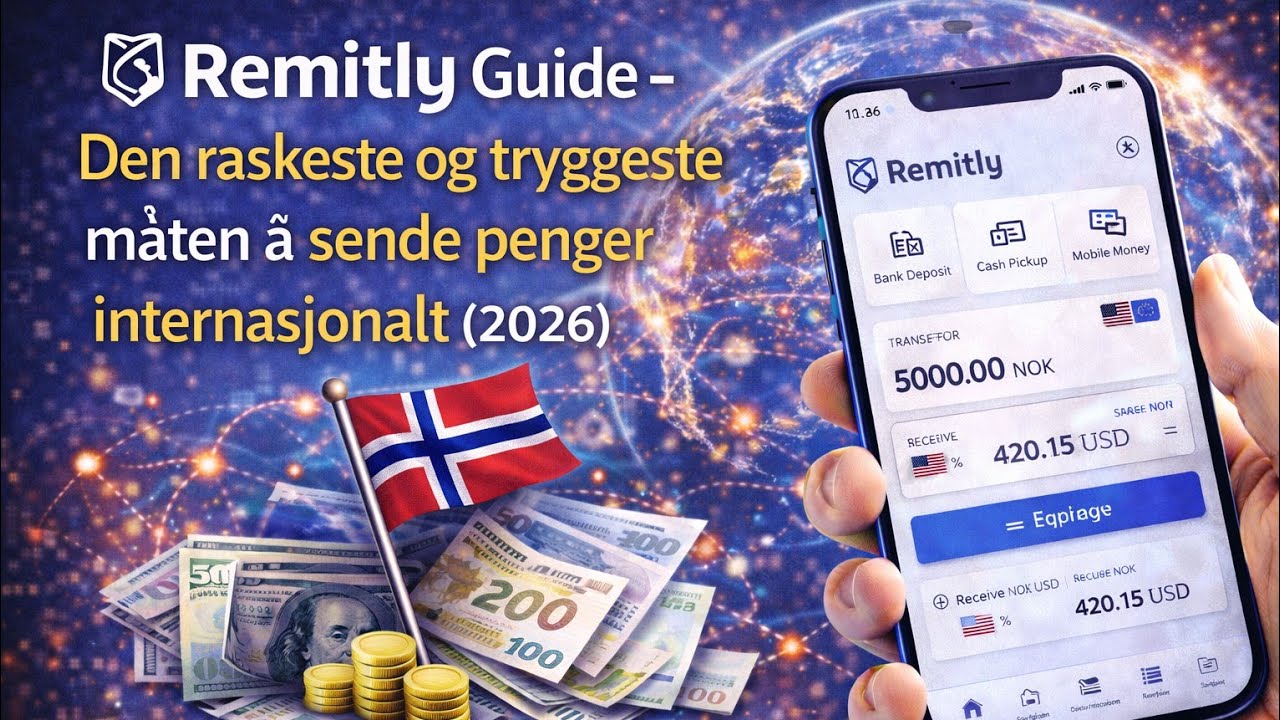 Remitly forklart – Rask, sikker og enkel internasjonal overføring - YouTube