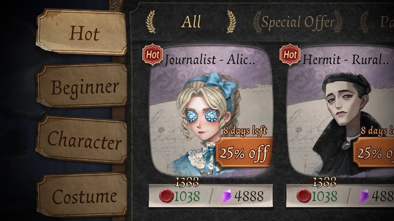 Identity V | WORTH EVERY SINGLE FRAGMENT! | Journalist’s FIRST A-Tier ...