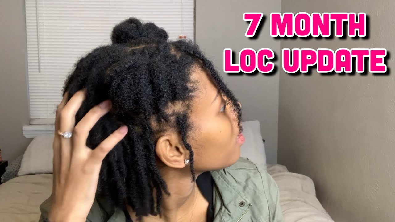 7 MONTH LOC UPDATE!! | 4C HAIR, INTERLOCKING & MORE!! - YouTube