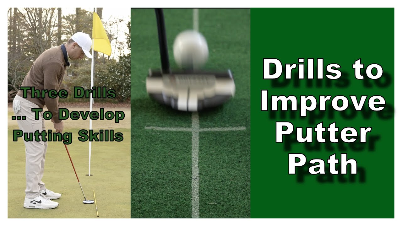 Three Drills ... To Develop Putting Skills - YouTube