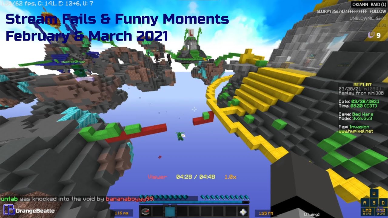 February & March 2021 Stream Fails and Funny Moments! - YouTube