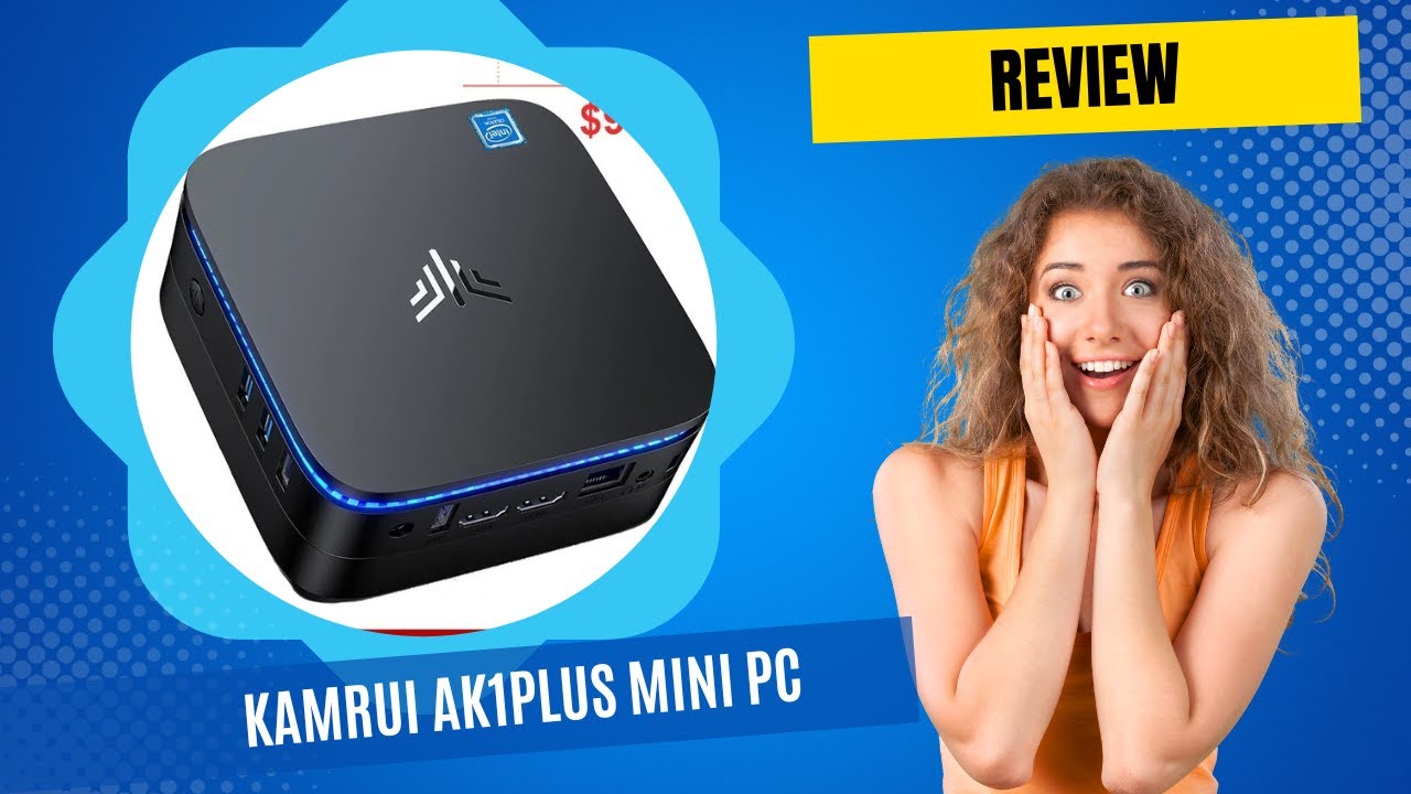 Review KAMRUI AK1Plus Mini PC Windows 11 Pro Gaming Computer 2023 - YouTube