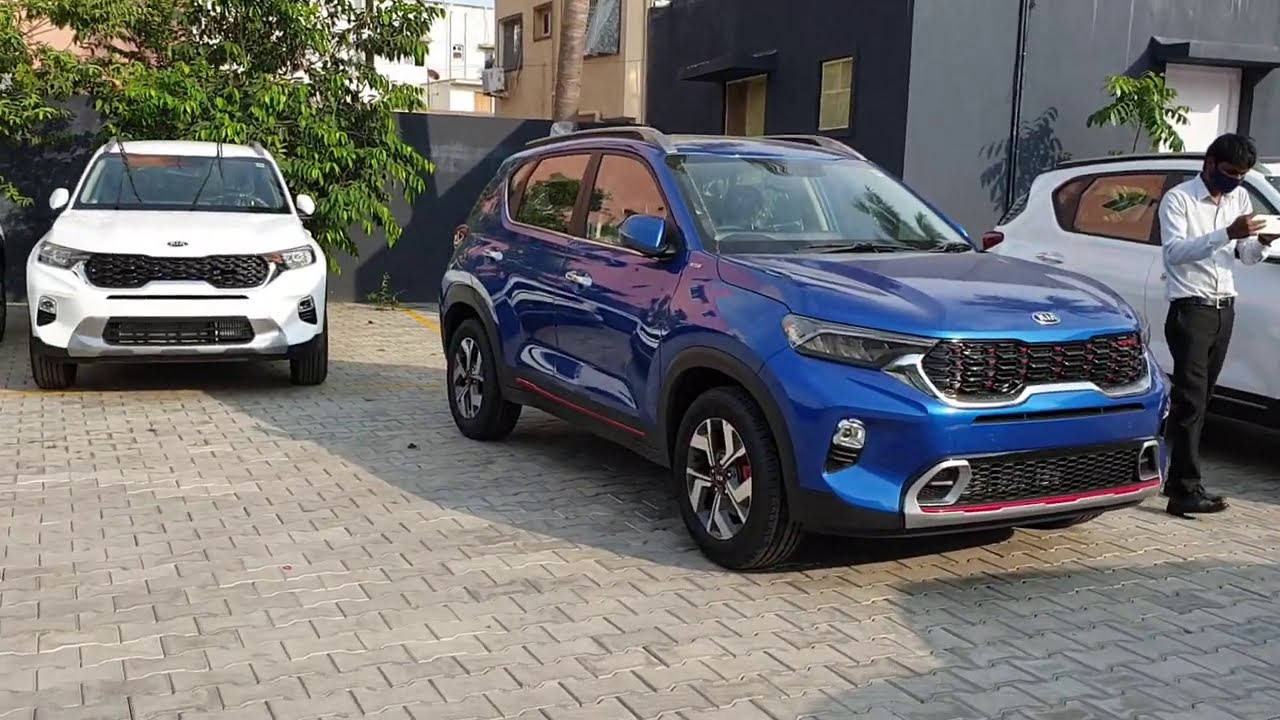 Kia Sonet Color & Variants | Indoor & Outdoor | Exterior & Interior ...