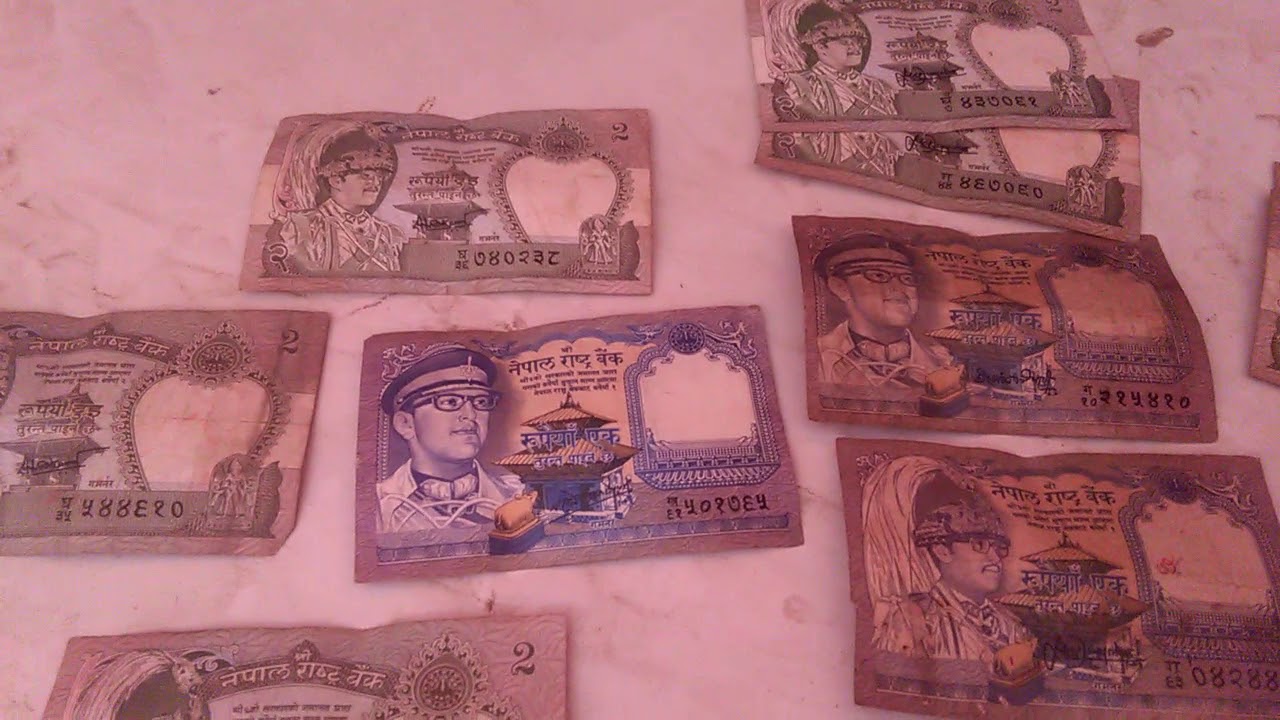 old nepali rupees - YouTube