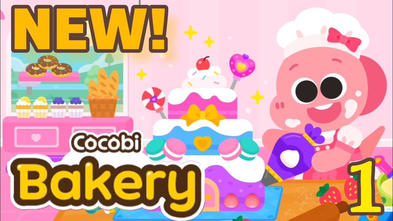 NEW COCOBI : BAKERY | NEW EDUCATIONAL GAME From Cocobi! Coco Goes to be ...