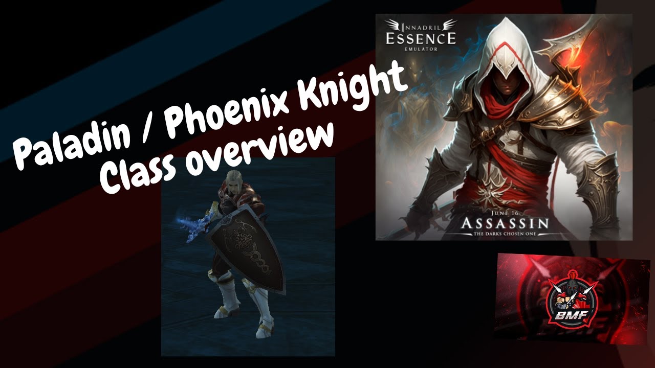 Paladin/Phoenix Knight class overview - Lineage 2 Essence - YouTube
