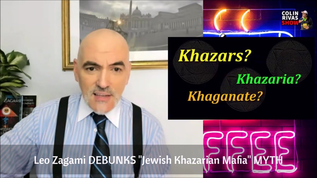 Leo Zagami Research DEBUNKS "The Jewish Khazarians" LIE! DNA PROVES THE ...